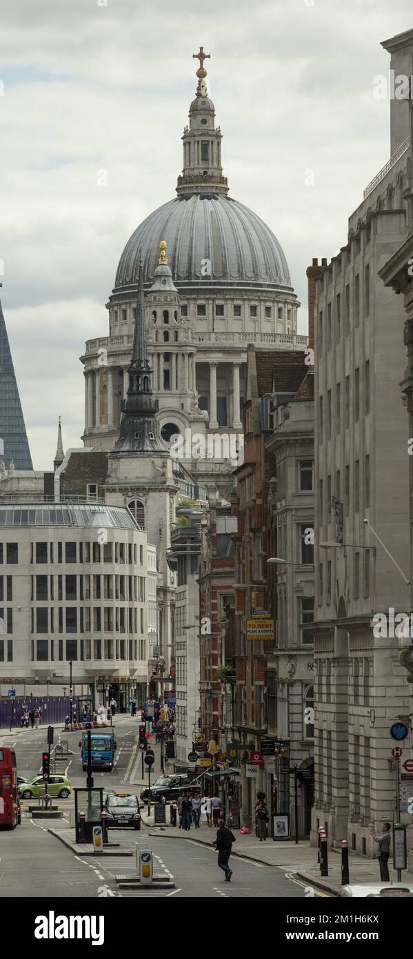 London united kingdom 08 September 2013 London city street scene with ...