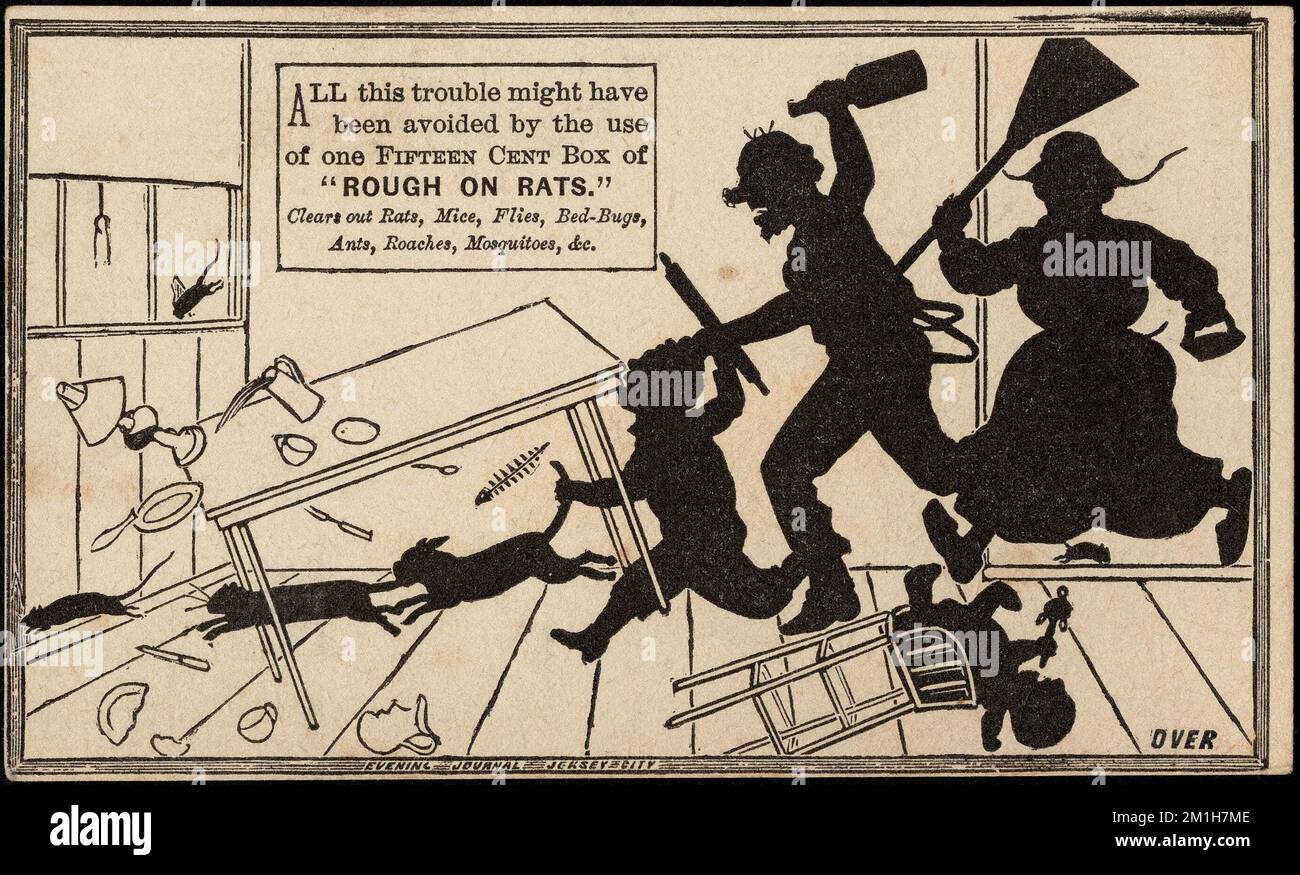 All this trouble might have been avoided by use of one fifteen cent box ...