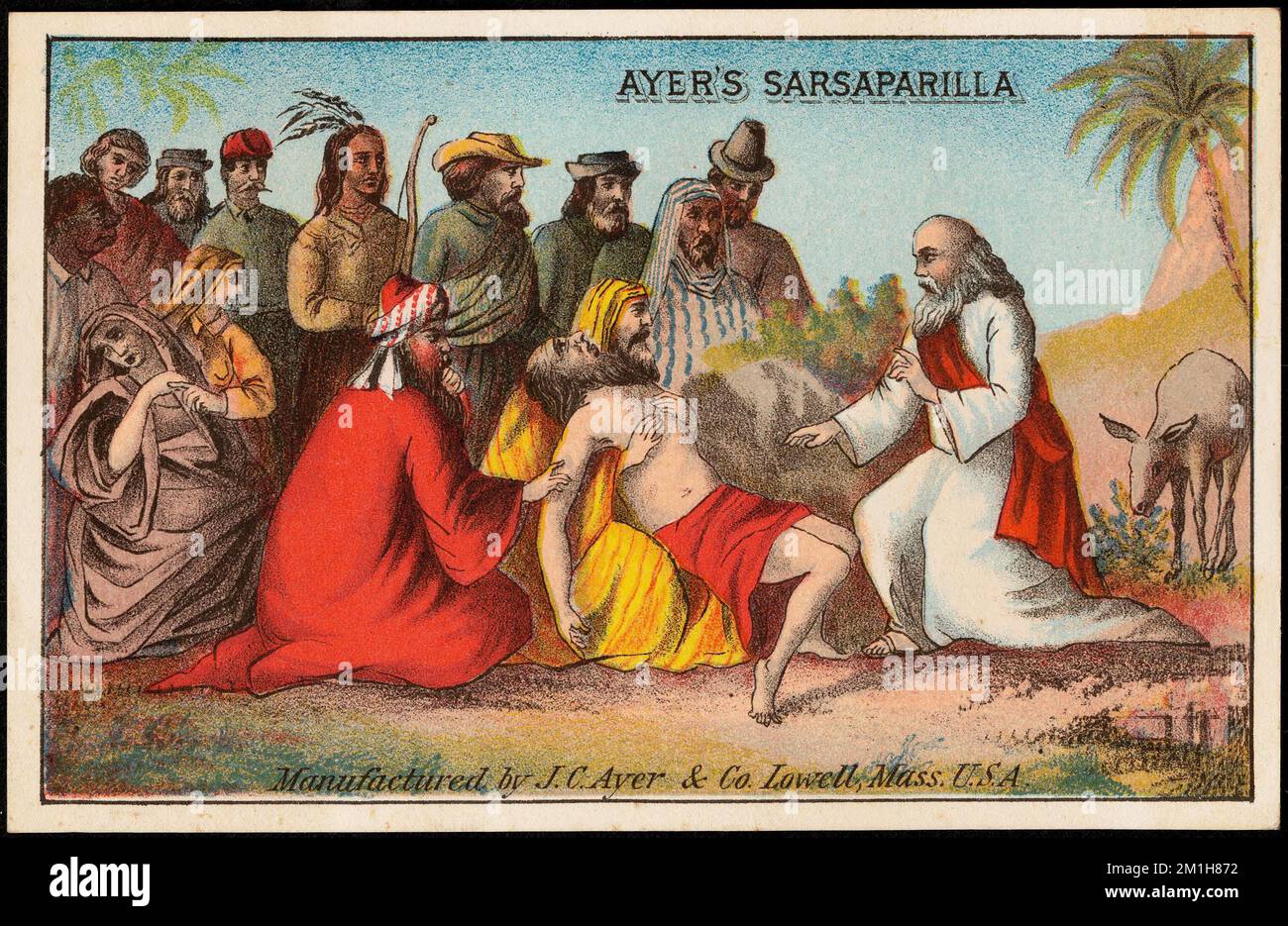 Ayer's Sarsaparilla , People, Sarsaparilla, 19th Century American Trade ...