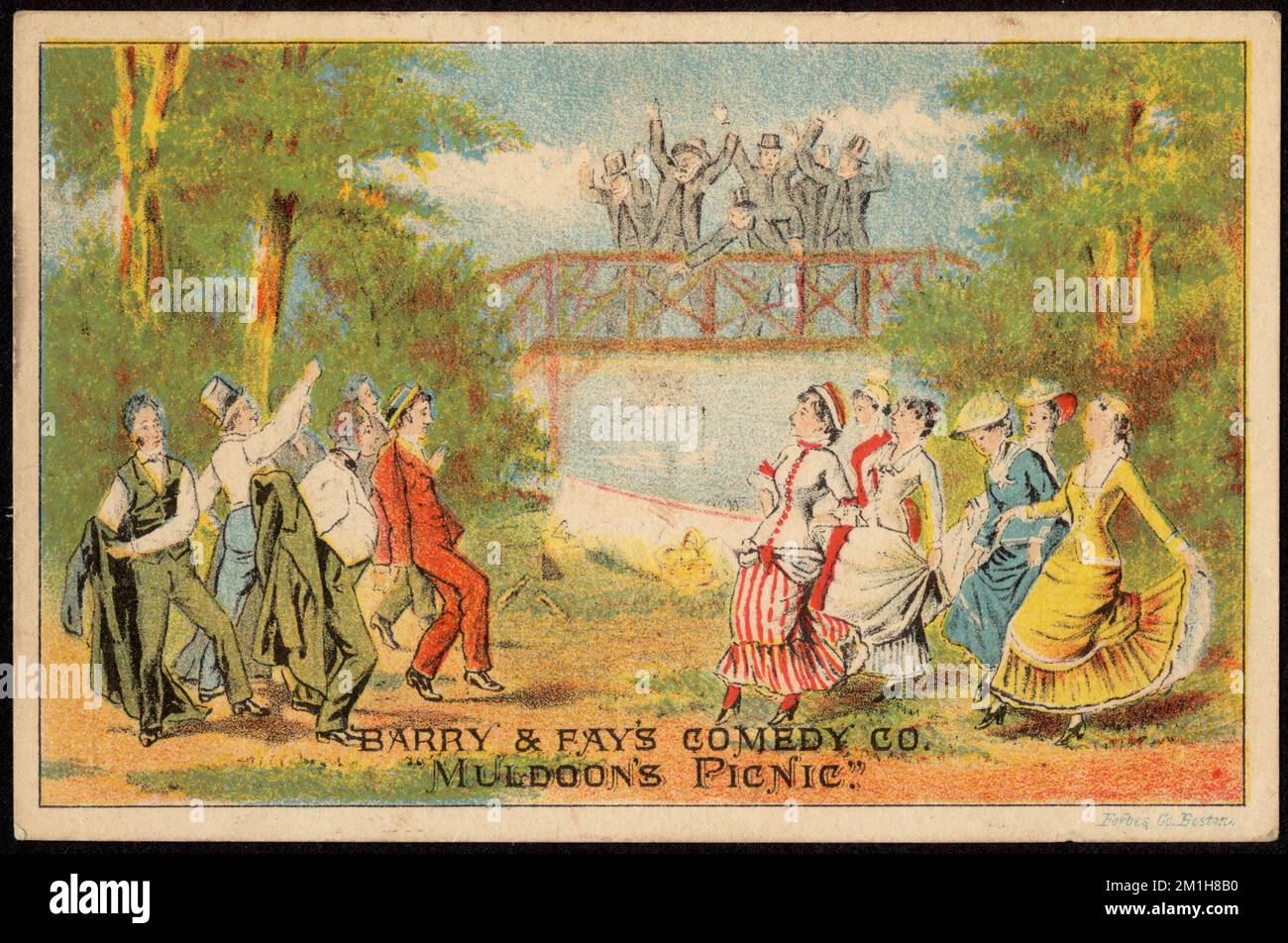 Barry & Fay's Comedy Co., 'Muldoon's Picnic.' , Adults, Theatrical ...