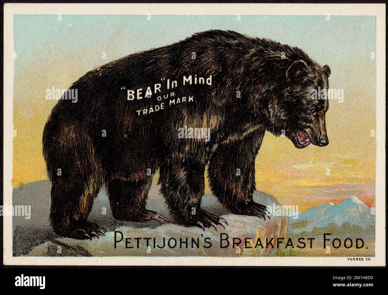 'Bear' in mind our trademark. Pettijohn's Breakfast Food , Bears, Food ...