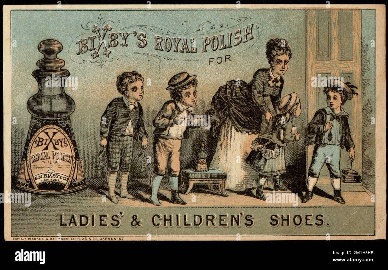 Bixby's Royal Polish for ladies' and children's shoes. , Women ...