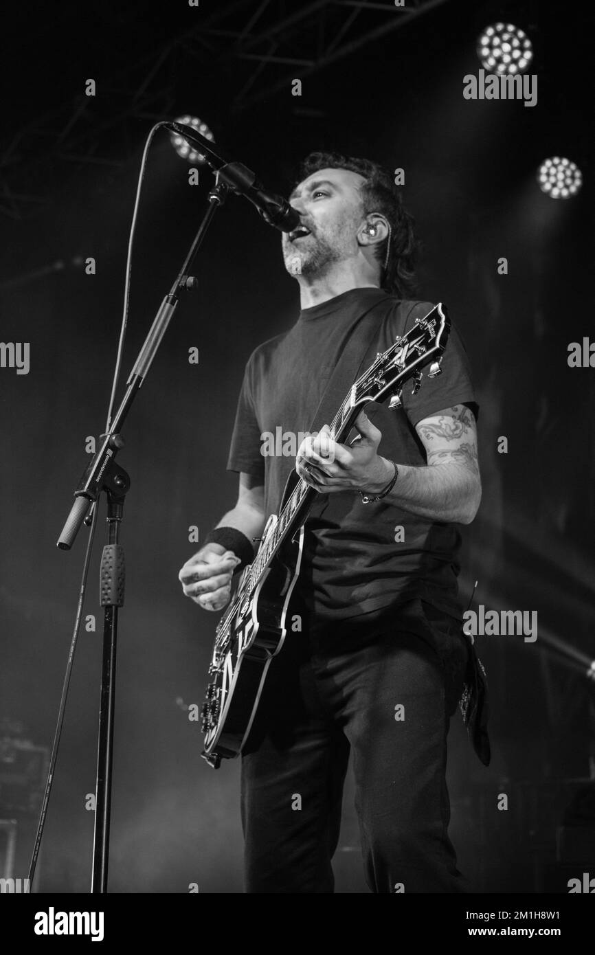 Rise Against live at Manchester Academy Uk, 22nd November 2022 Stock ...