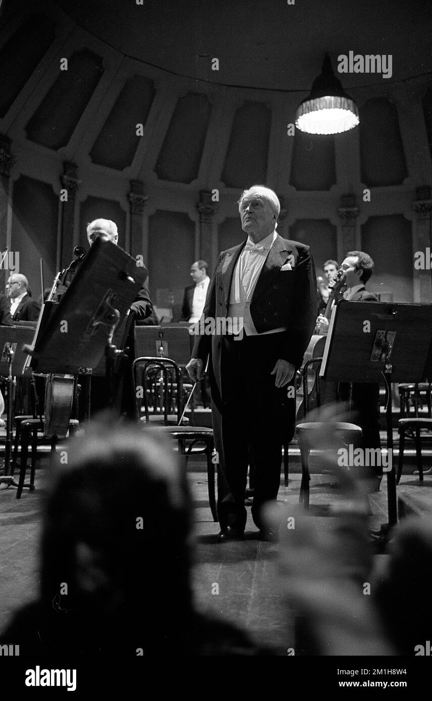 Gianandrea Gavazzeni, Italian orchestra conductor, Teatro Colón, Buenos ...