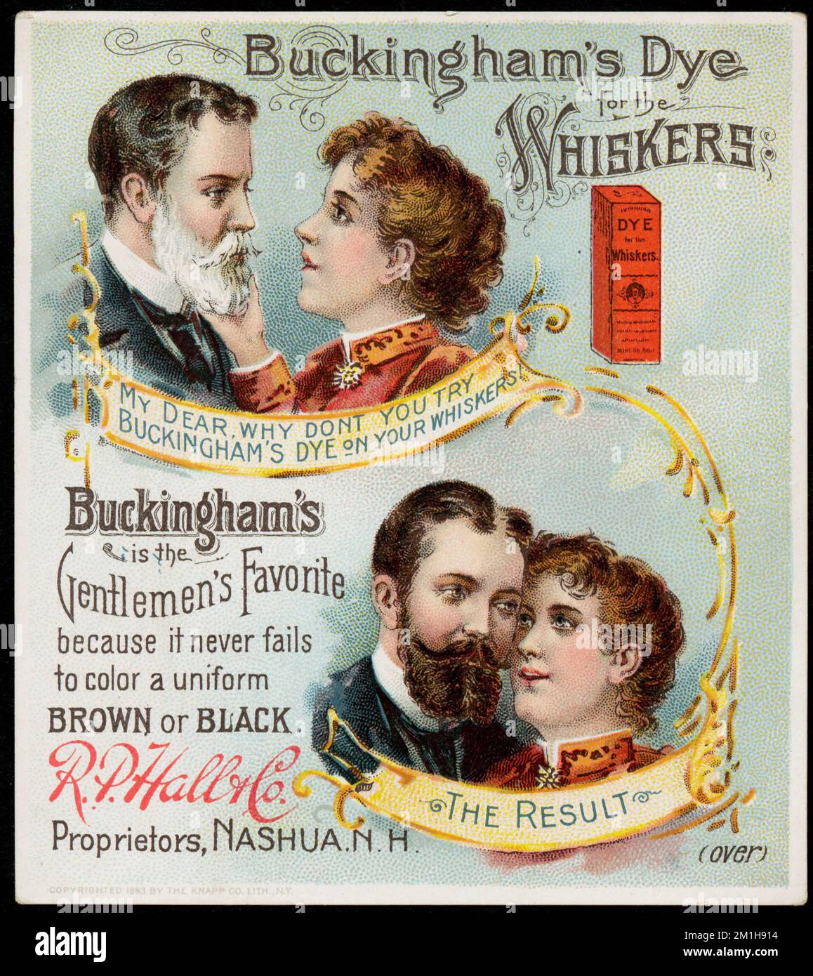 Buckingham's Dye for the Whiskers. My dear, why don't you try ...