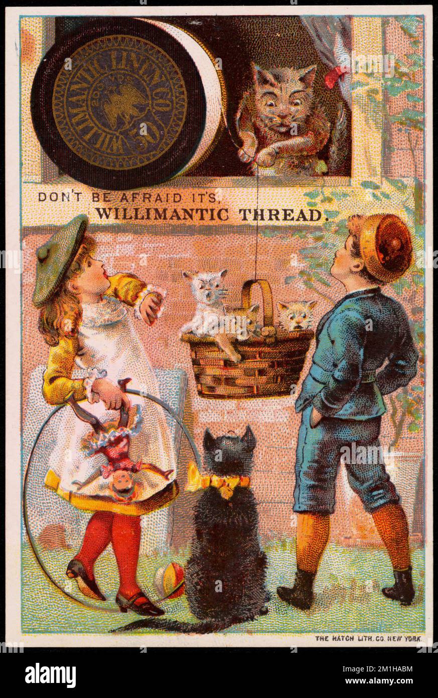 American thread willimantic hi-res stock photography and images - Alamy