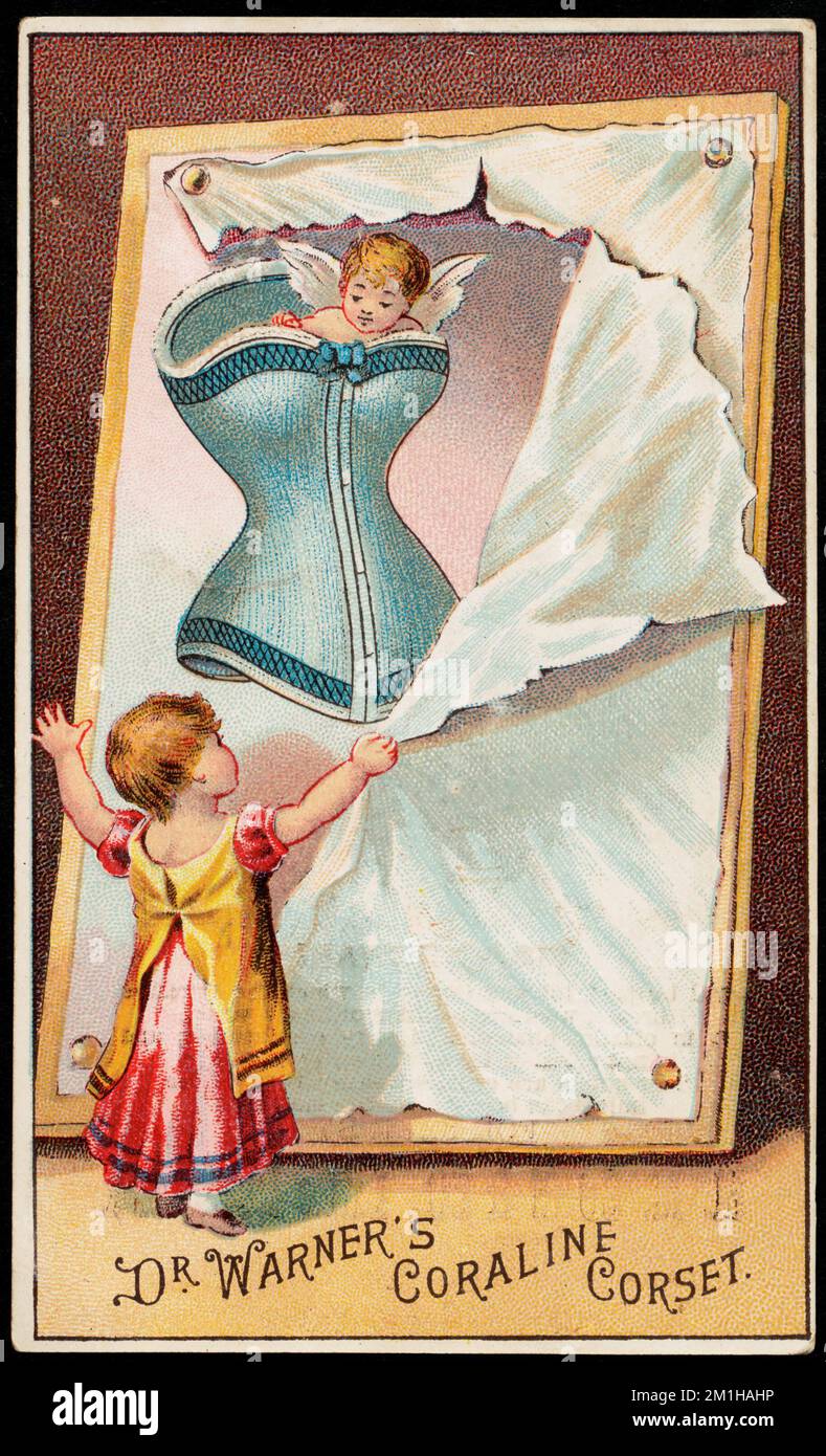 Dr. Warner's Coraline corset. , Girls, Angels, Corsets, 19th Century ...
