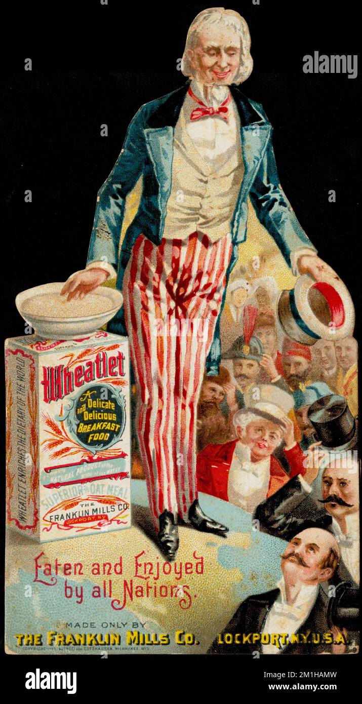 Eaten and enjoyed by all nations. Wheatlet, a delicate and delicious ...