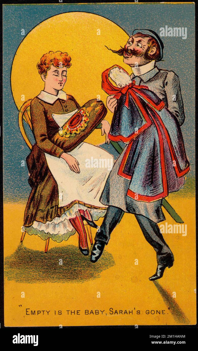 'Empty is the baby, Sarah's gone.' , Adults, Musical revues & comedies ...