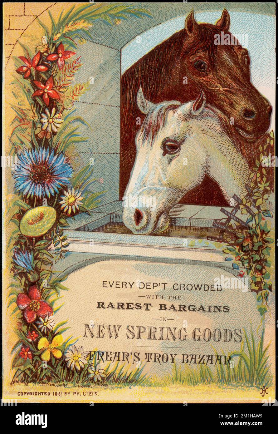 Every dep't crowded with the rarest bargains in new spring goods, Frear ...