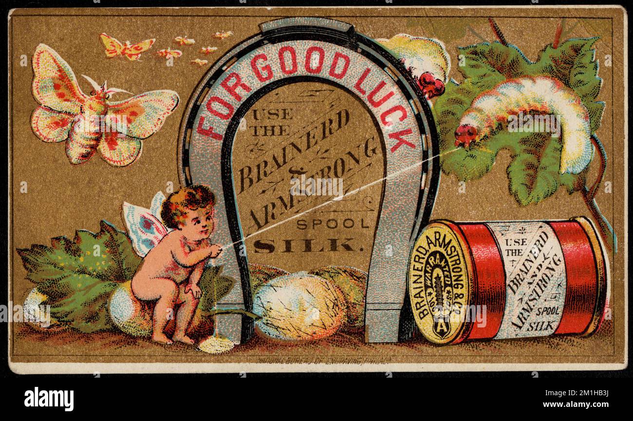 For good luck, use the Brainerd & Armstrong spool silk. , Fairies ...