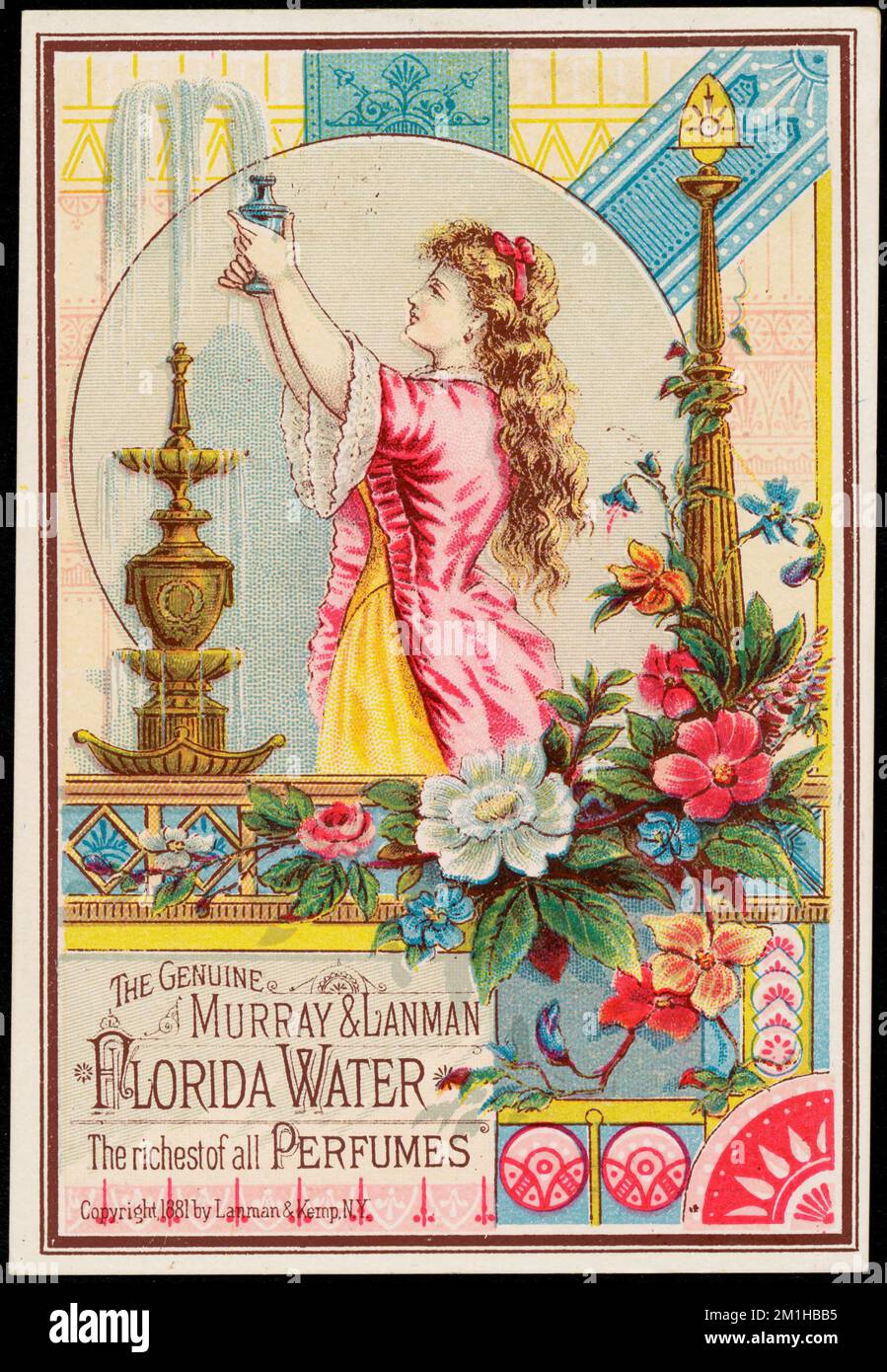 The genuine Murray & Lanman Florida Water, the richest of all perfumes ...