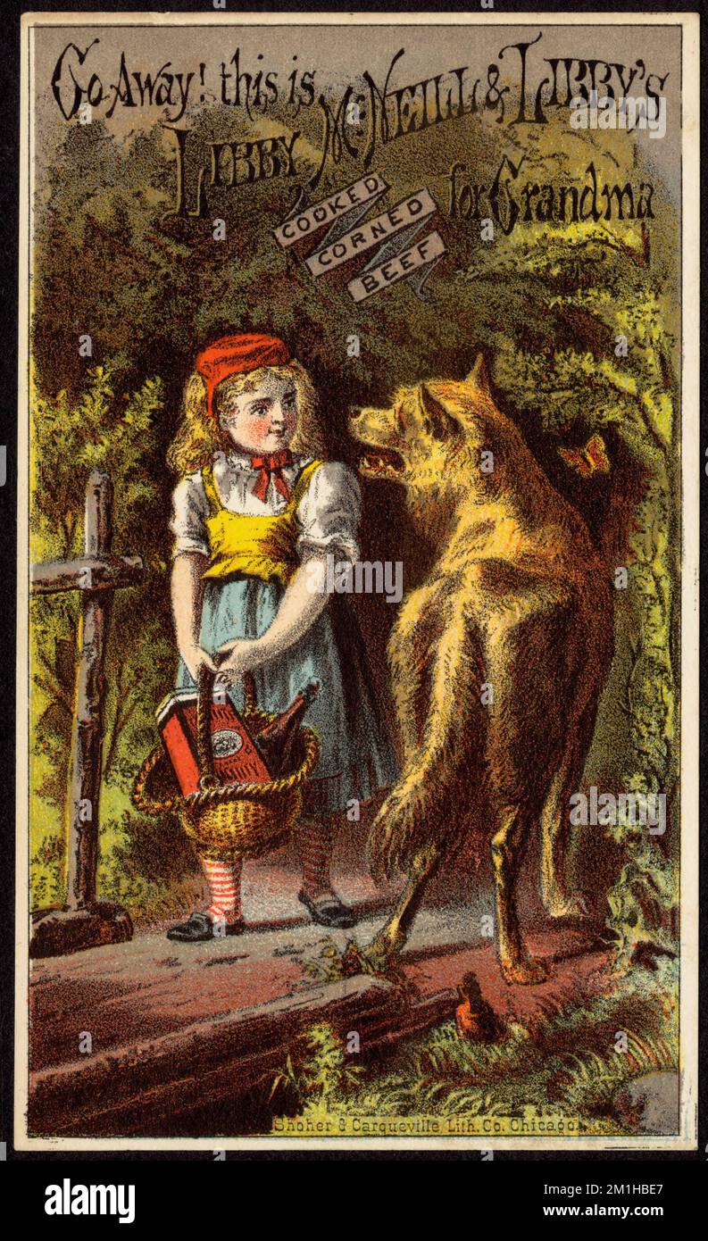 Go away! This is Libby McNeill & Libby's Cooked Corned Beef for grandma ...