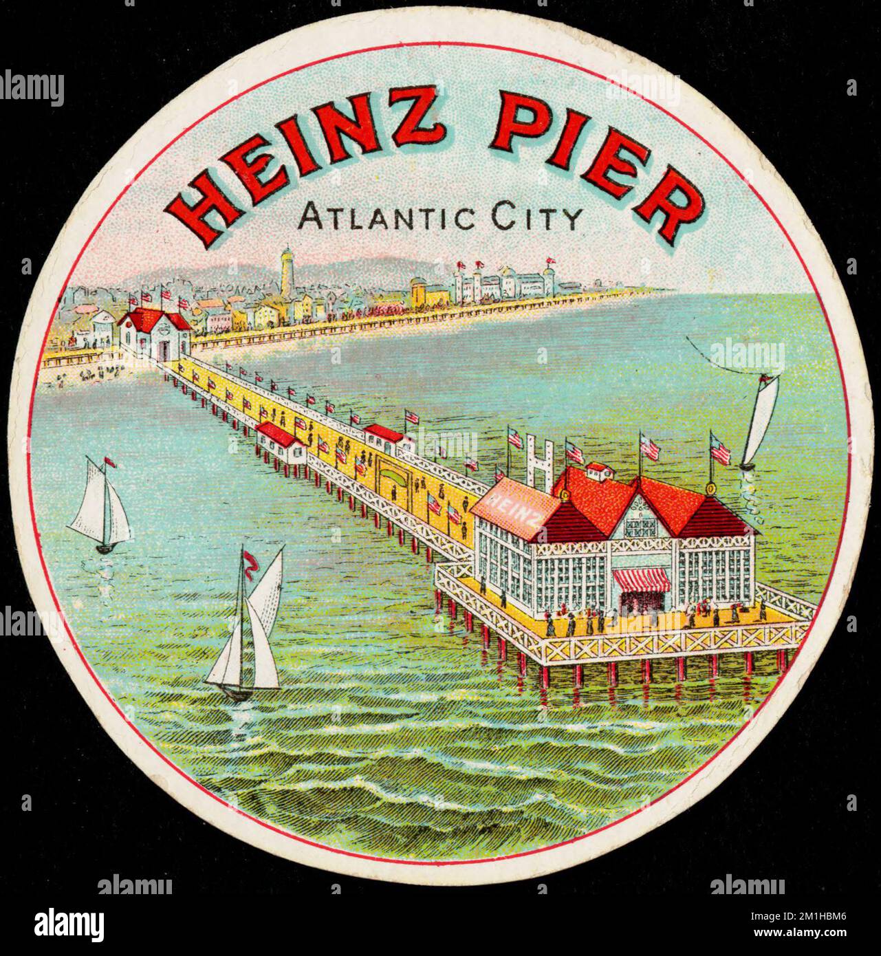 Heinz Pier, Atlantic City. Pure food products, 57 varieties, Heinz ...