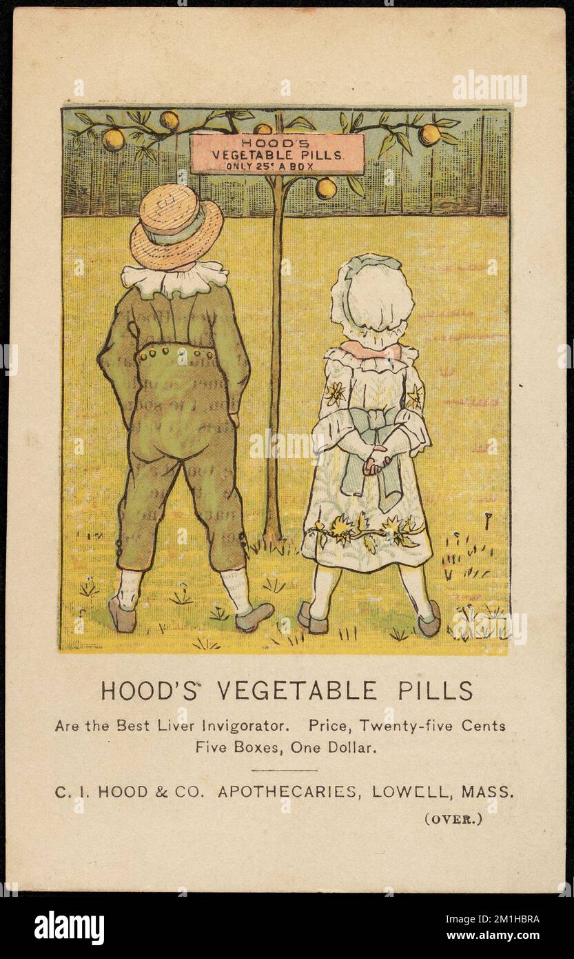 Hood's Vegetable Pills are the best liver invigorator , Children ...