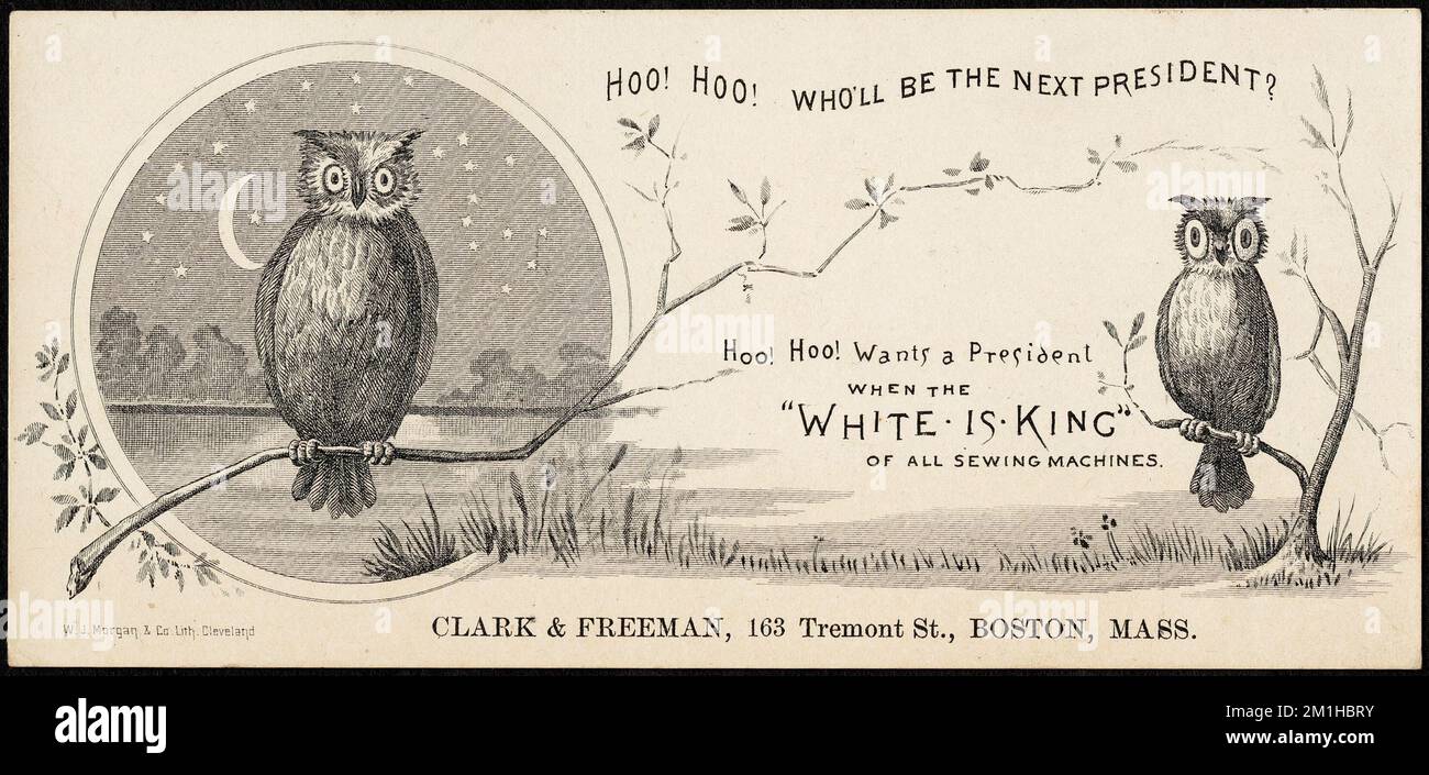 Hoo! Hoo! Who will be the next president? Hoo! Hoo! Wants a president ...