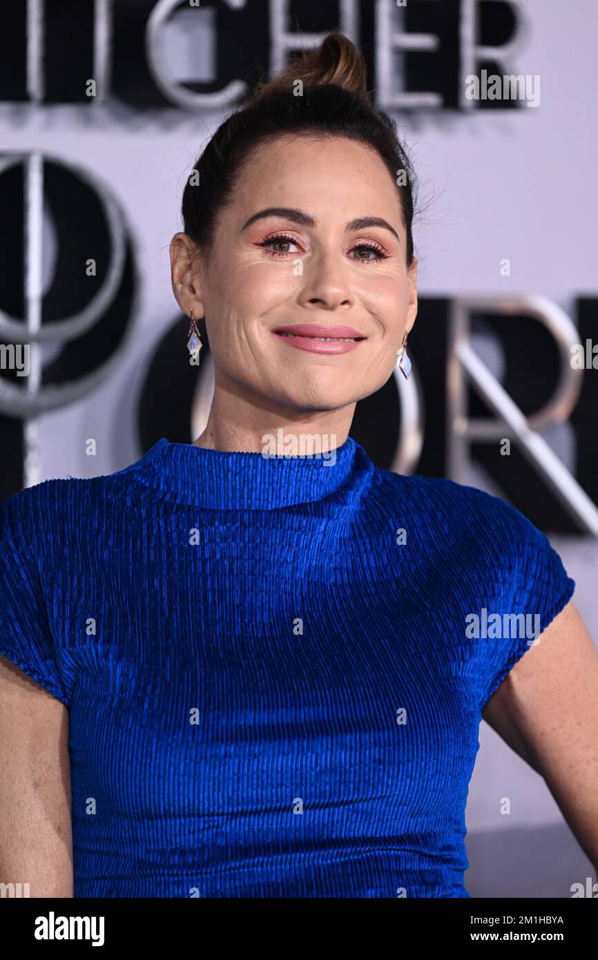 December 12th, 2022, London, UK. Minnie Driver arriving at The Witcher ...