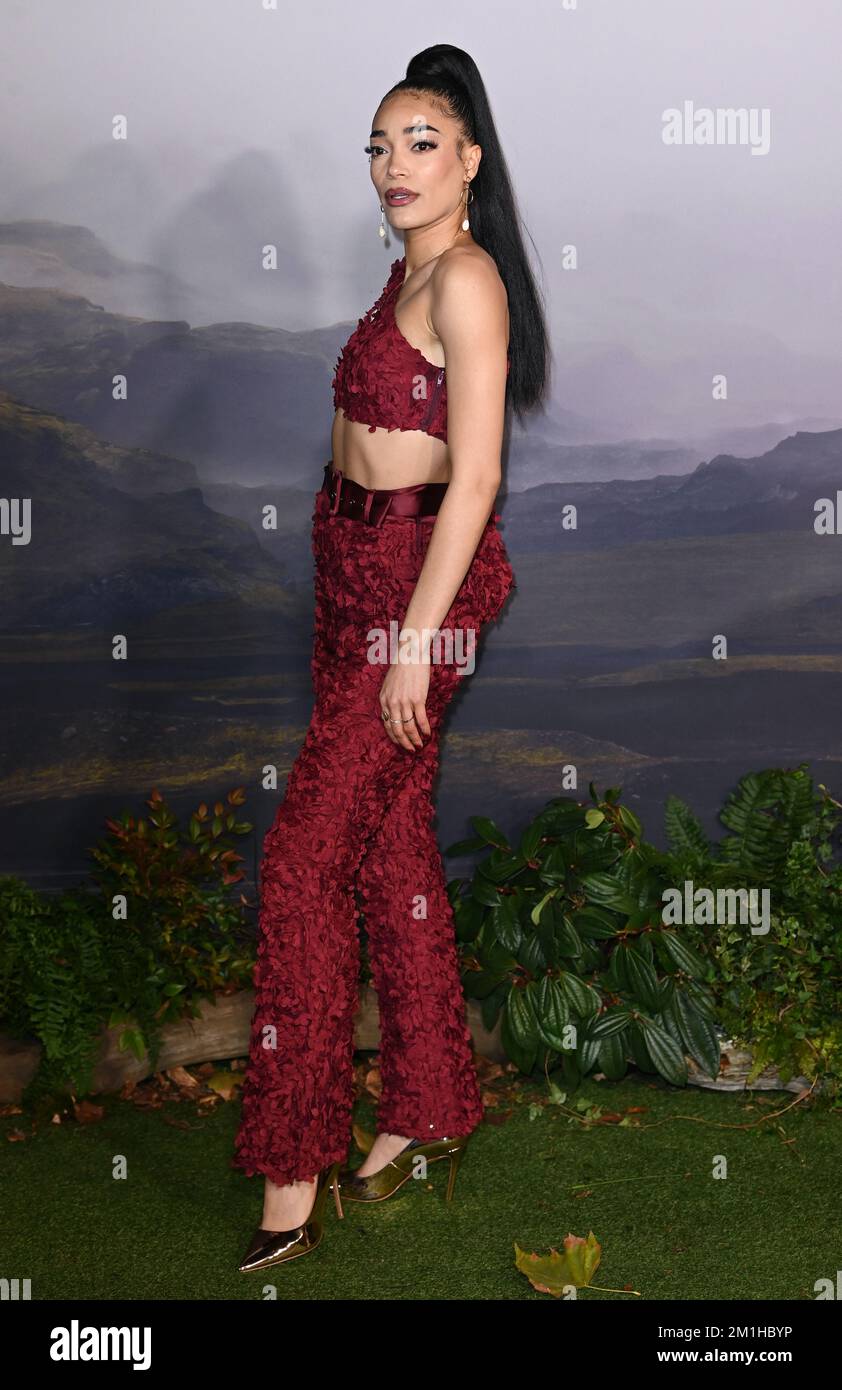 December 12th, 2022, London, UK. Cassie Clare arriving at The Witcher ...