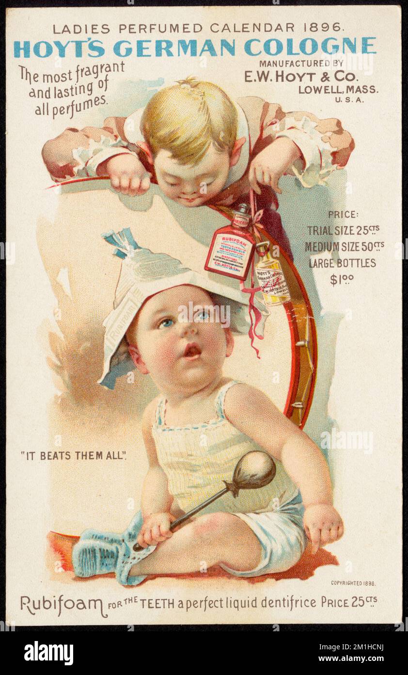 Calendar 1896 hi-res stock photography and images - Alamy