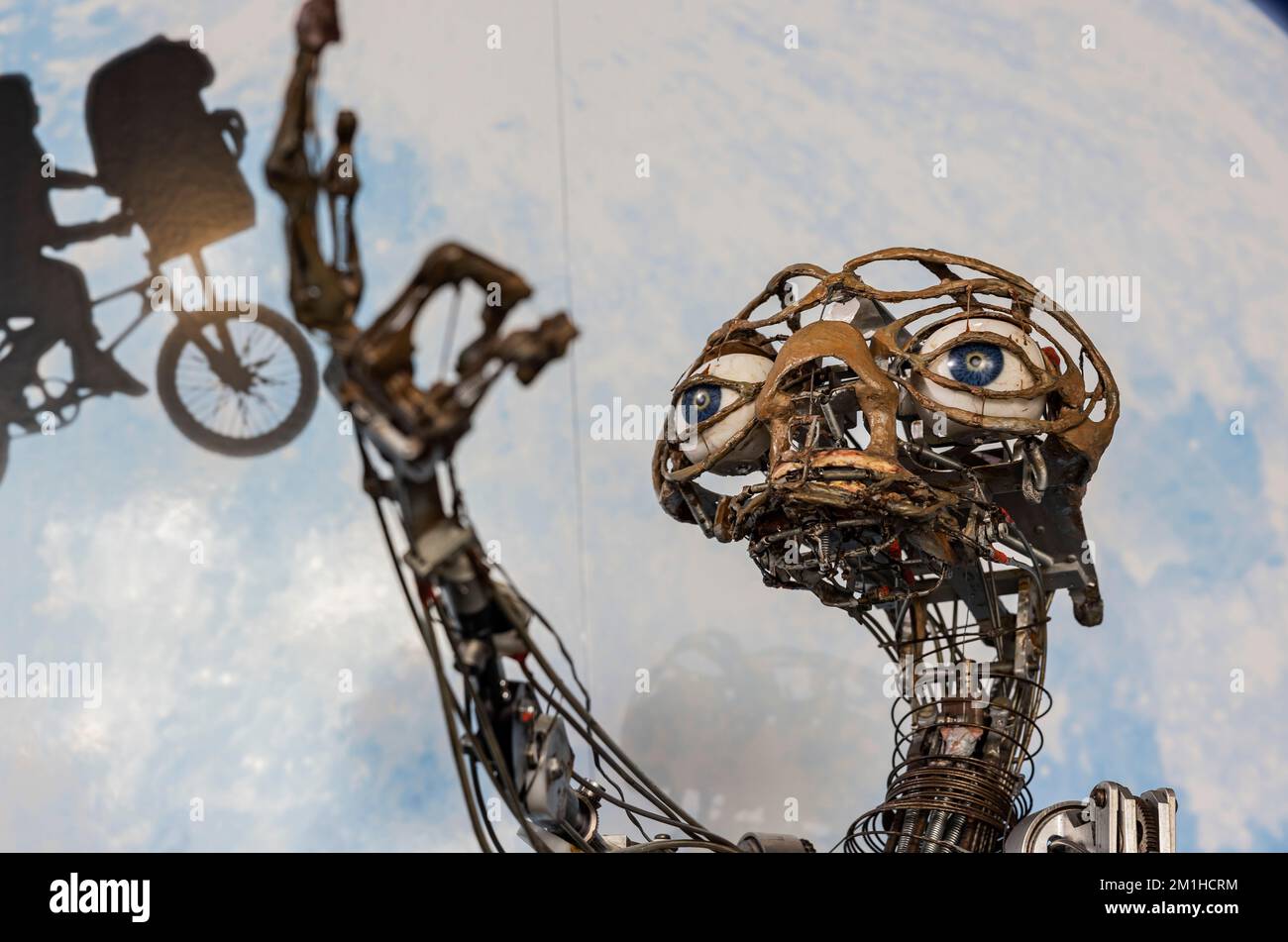 E t the extra terrestrial filming hi-res stock photography and images ...