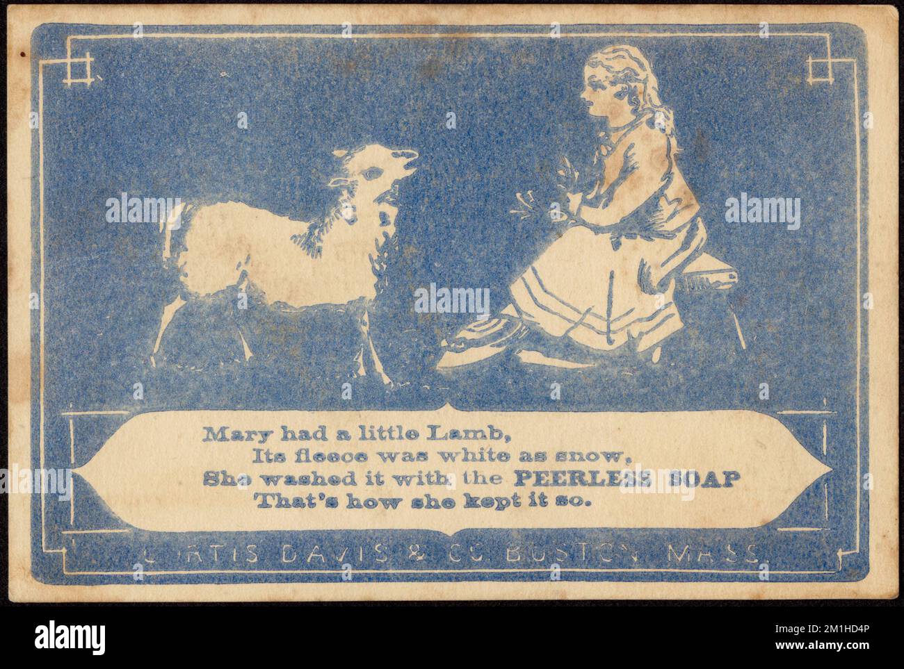 Mary had a little lamb, its fleece was white as snow, she washed it ...
