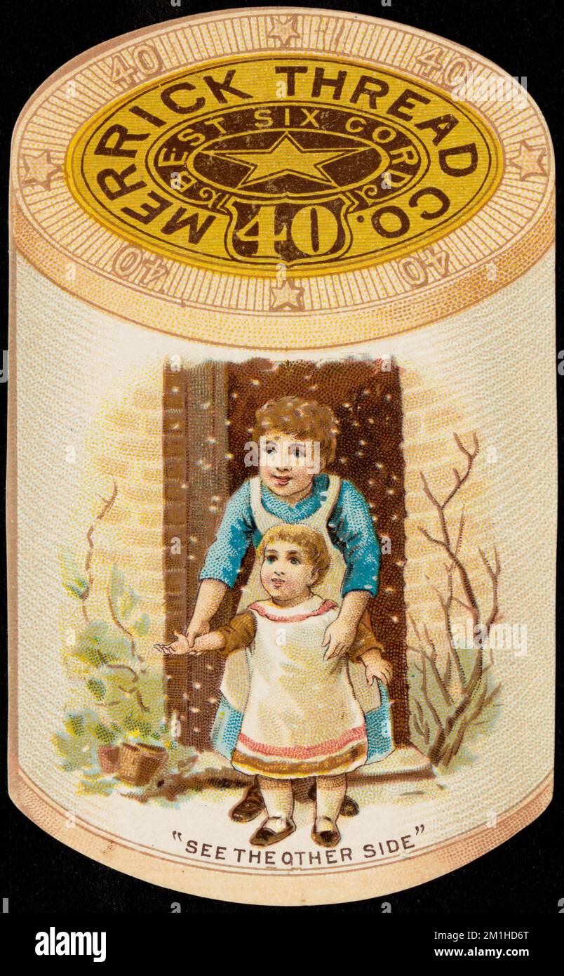 Merrick Thread, best six cord 40 , Women, Children, Thread, 19th ...