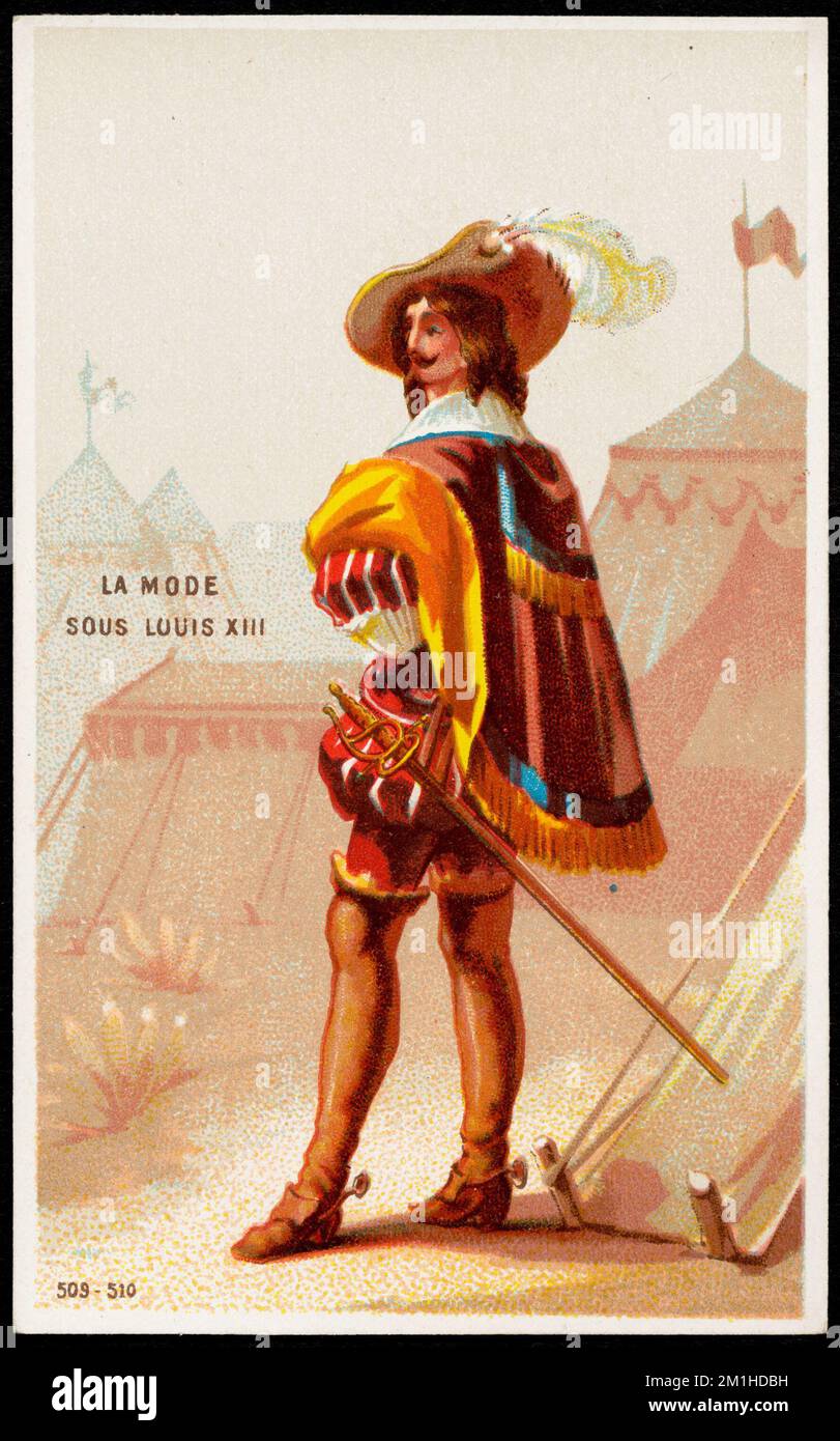 La mode sous Louis XIII. , Men, Clothing & dress, Daggers & swords ...