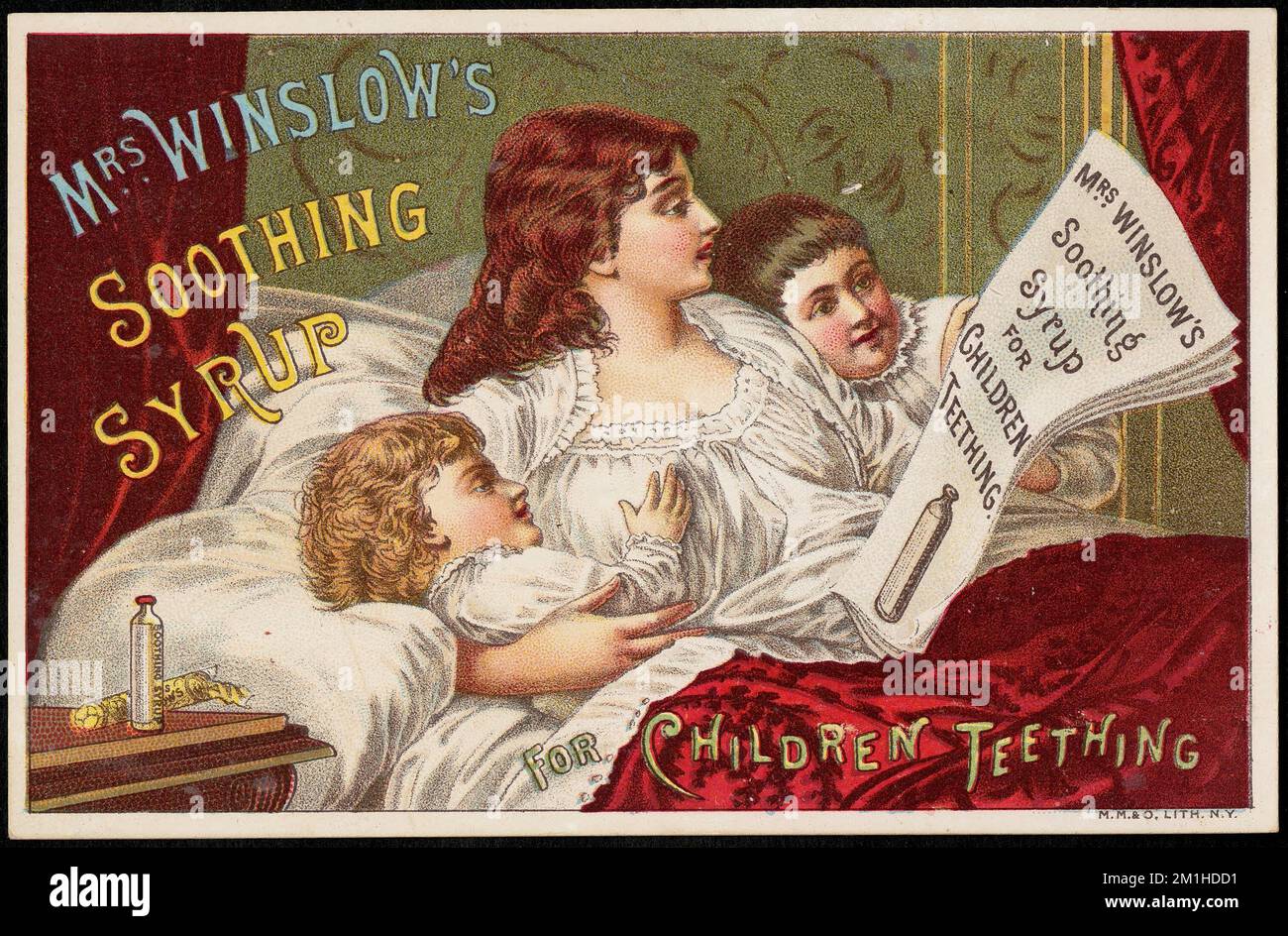 Mrs. Winslow's Soothing Syrup for children teething. , Women, Children ...
