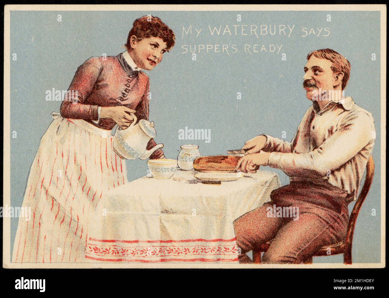 My Waterbury says supper's ready. , Adults, Clocks & watches, 19th ...