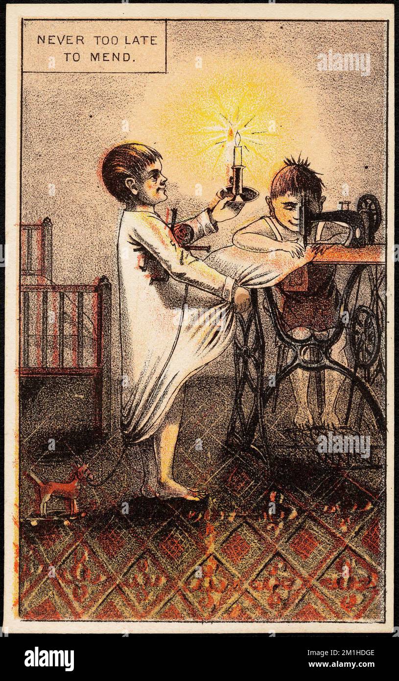 Pedal sewing machine girl hi-res stock photography and images - Alamy