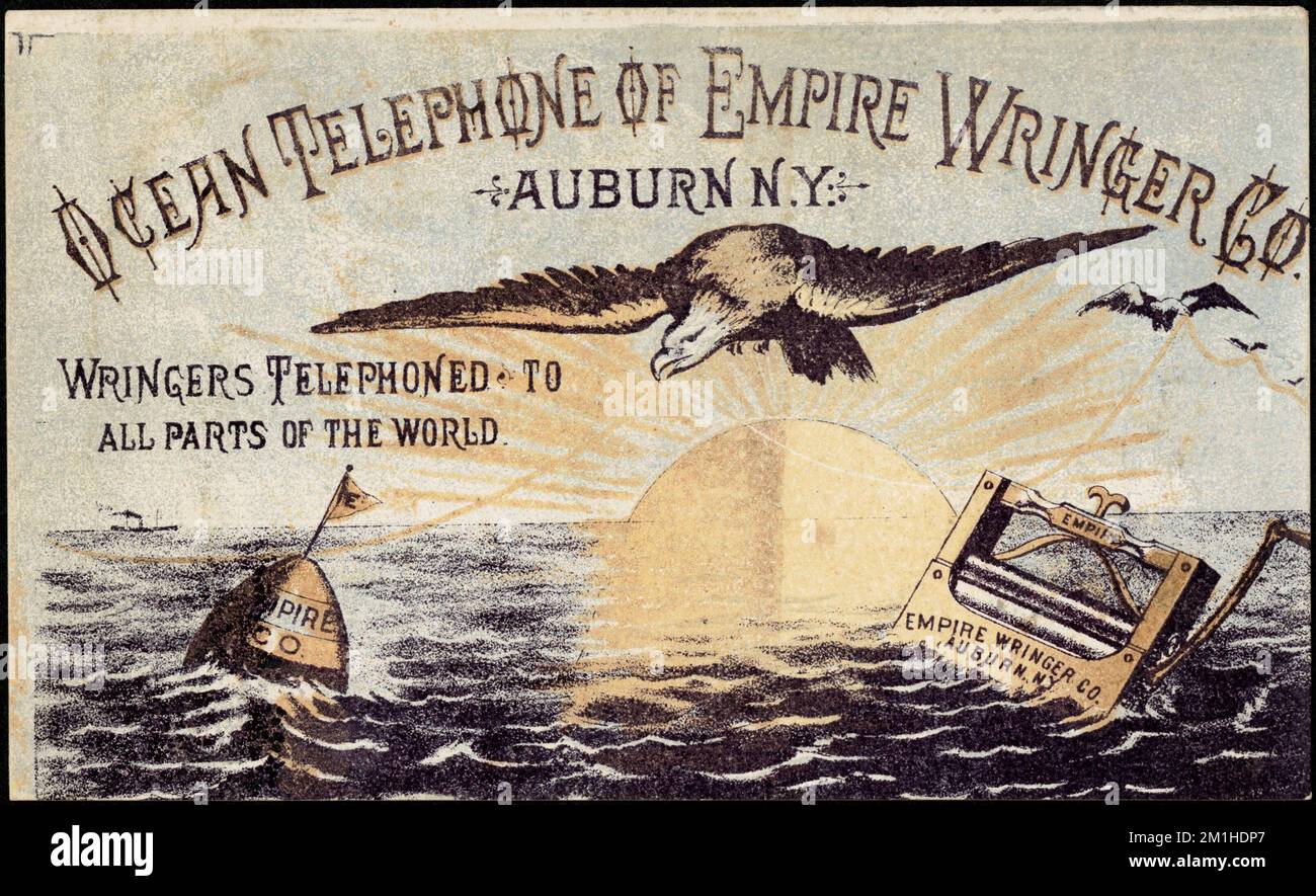 Ocean telephone of Empire Wringer Co., Auburn, N. Y. Wringers ...