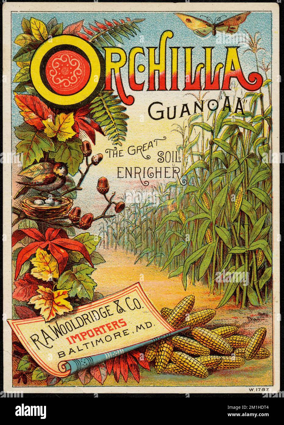 Orchilla Guano 'A. A.' The great soil enricher. , Corn, Fertilizers ...