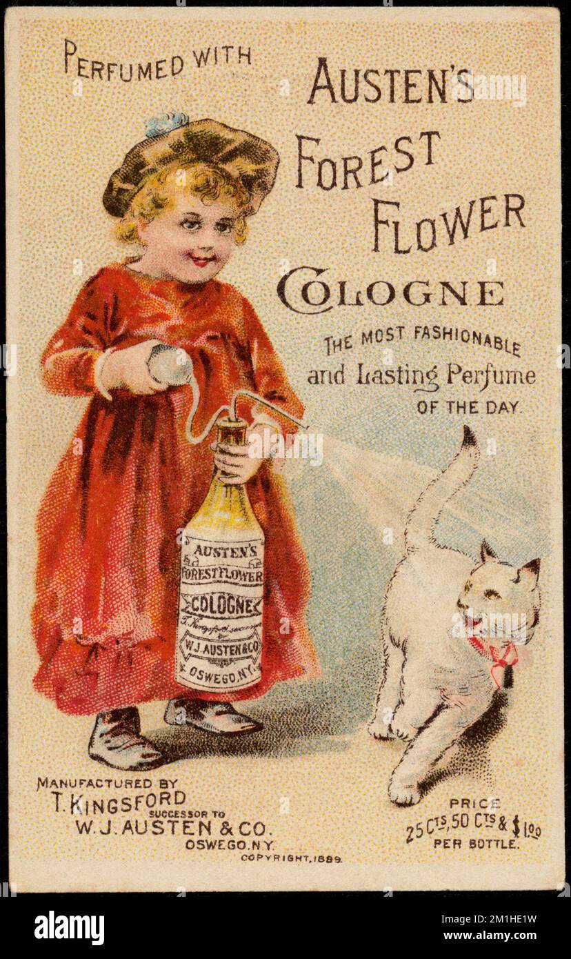 Perfumed with Austen's Forest Flower Cologne. The most fashionable ...