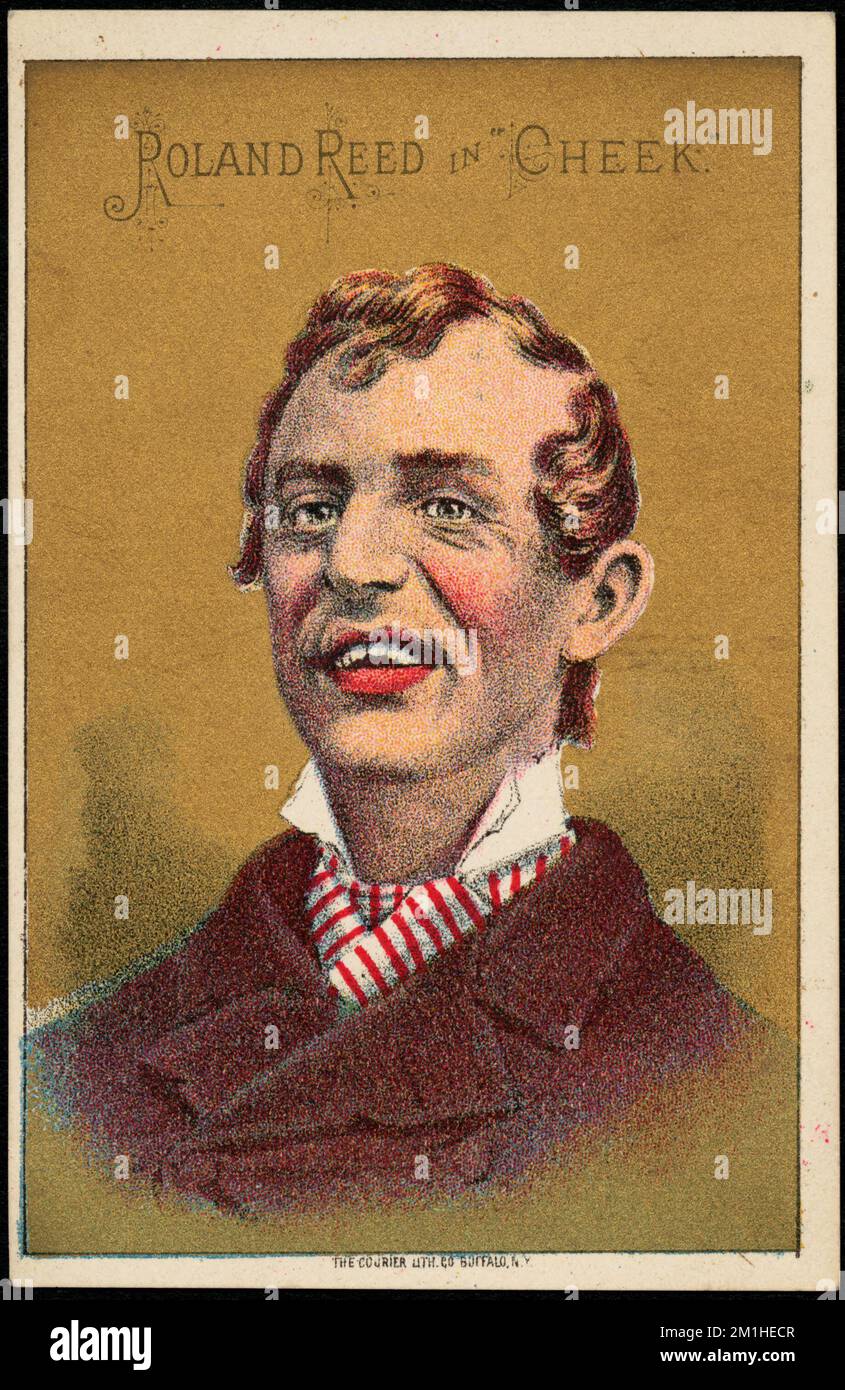 Roland Reed in 'Cheek.' , Men, Actors, Theatrical productions, 19th ...