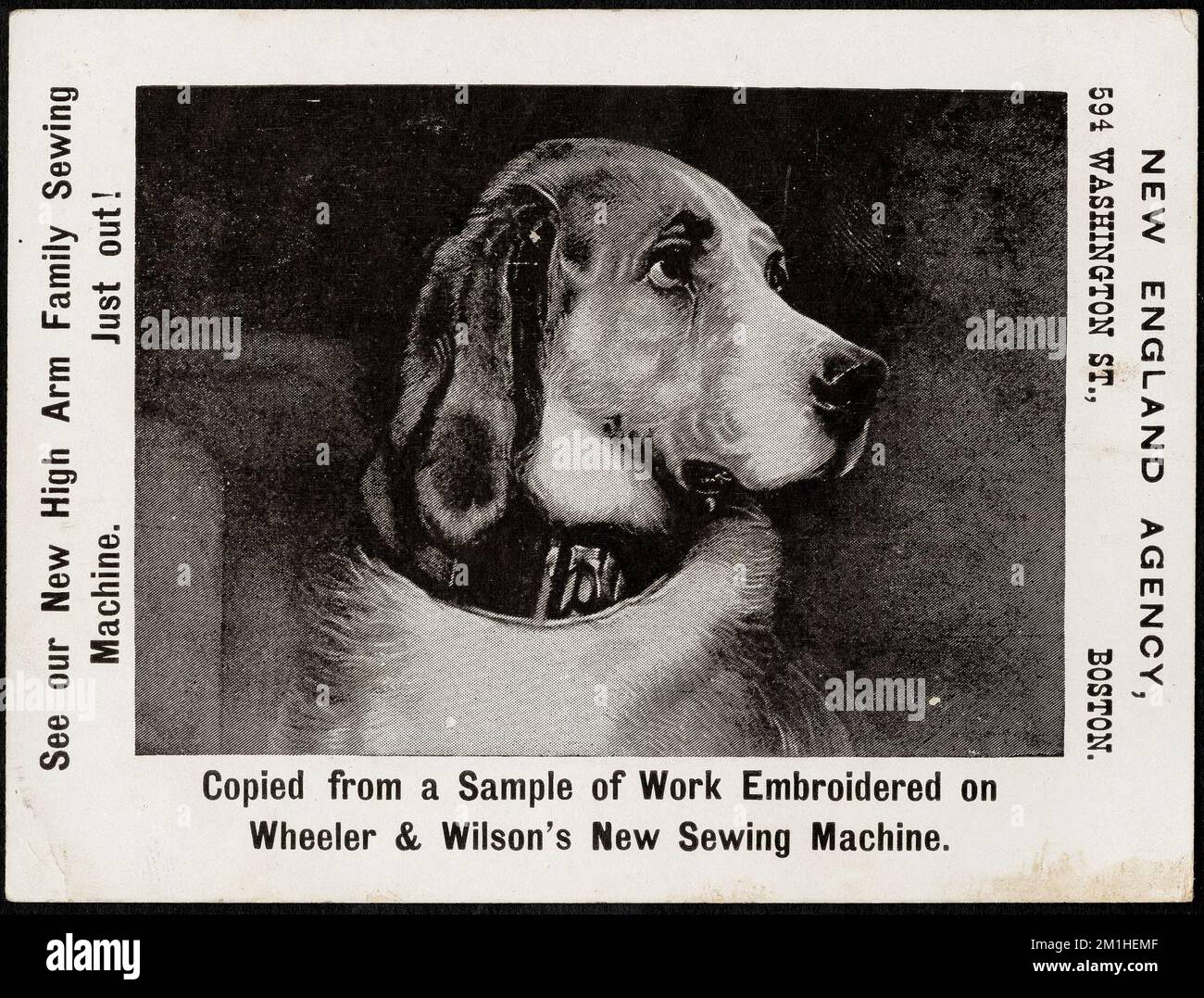 See our new high arm family sewing machine. Just out! Copied from a ...