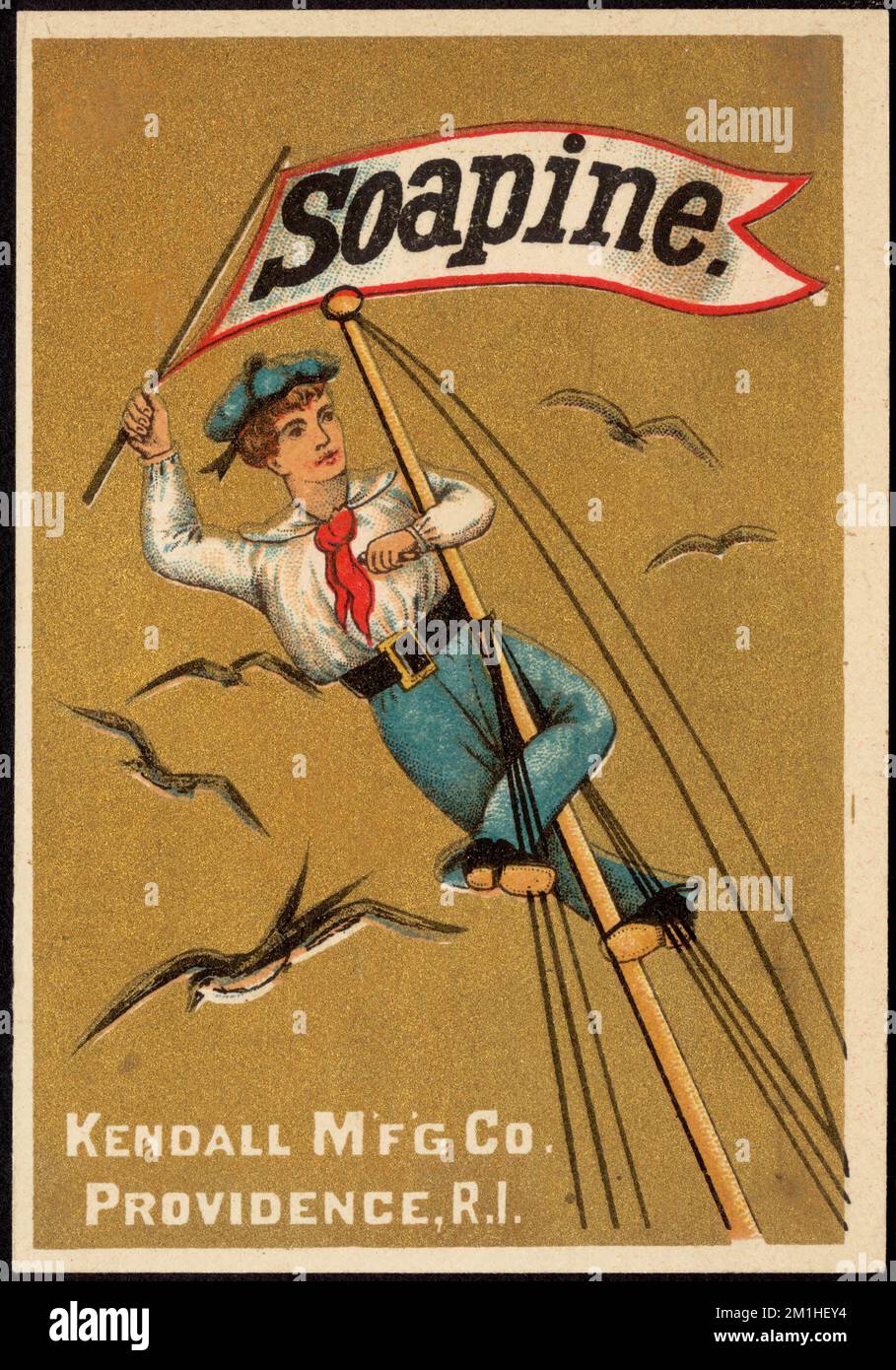 Vintage laundry soap advertisement hi-res stock photography and images ...