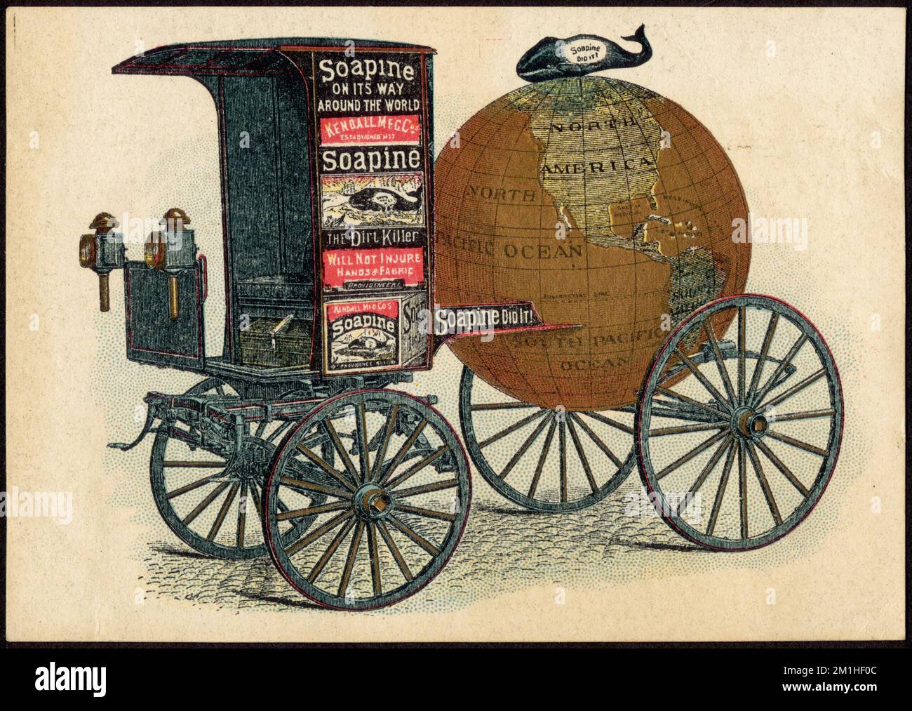 Soapine on its way around the world , Carriages & coaches, Globes ...