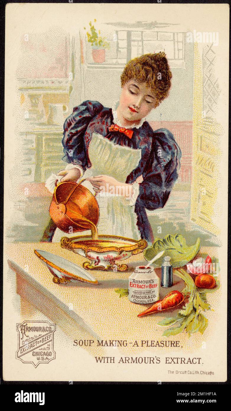 Soup making - a pleasure, with Armour's Extract , Soups, Women, Canned ...