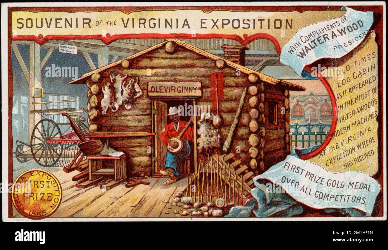 Souvenir of the Virginia Exposition with compliments of Walter A. Wood ...