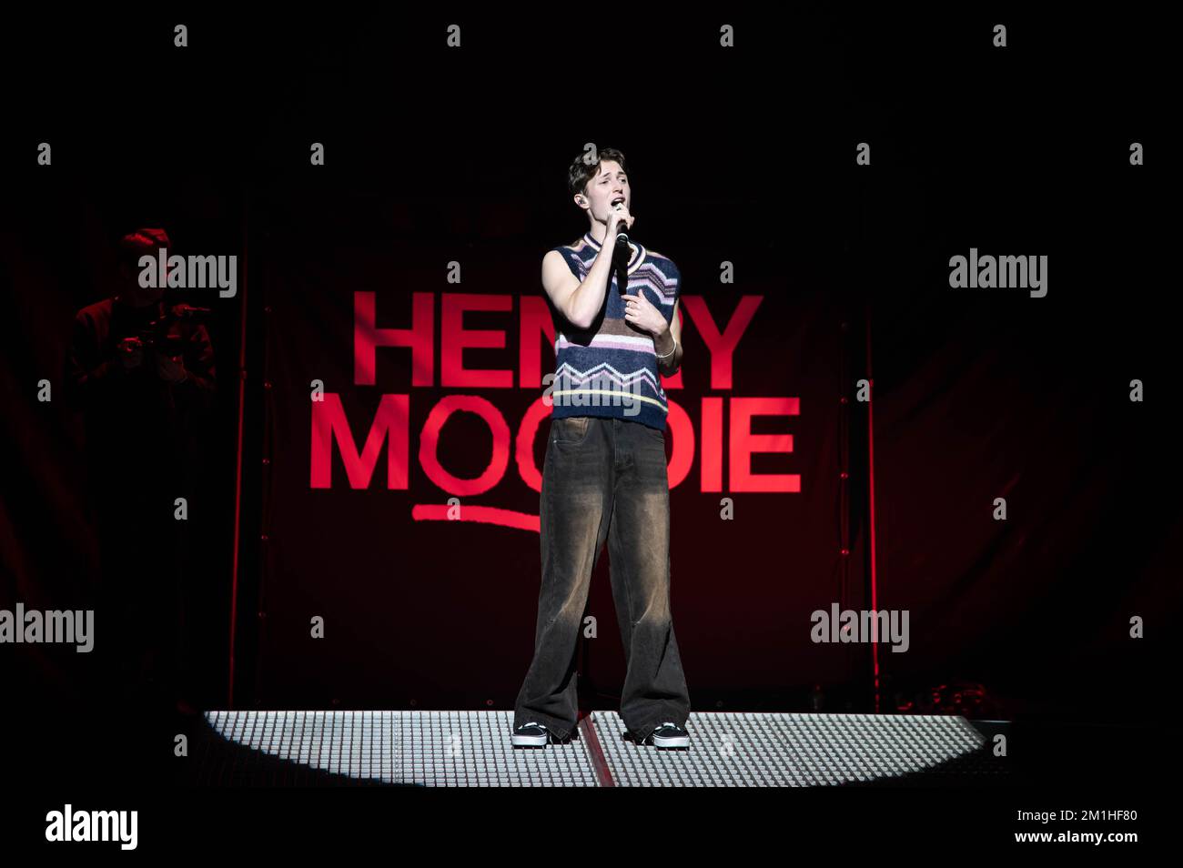 Henry Moodie performing at OVO Hydro in Glasgow on the 8th December ...