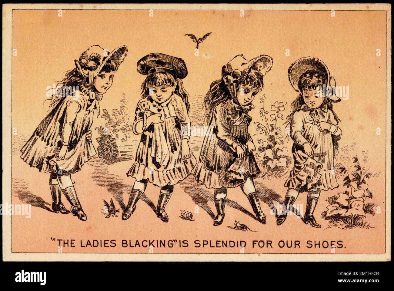 'The Ladies Blacking' is splendid for our shoes. , Girls, Shoes ...