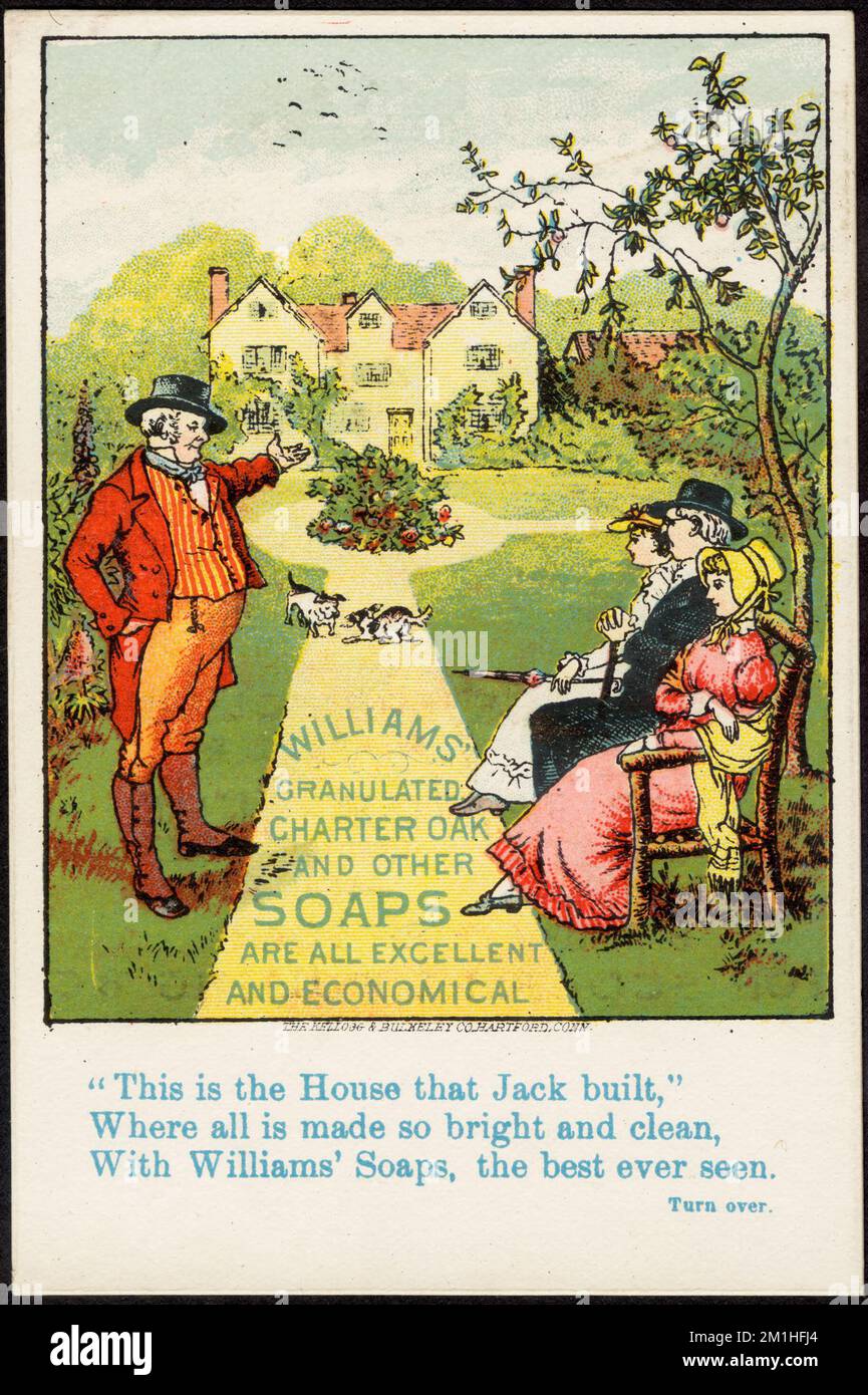 'This is the house that Jack built,' where all was made so bright and ...