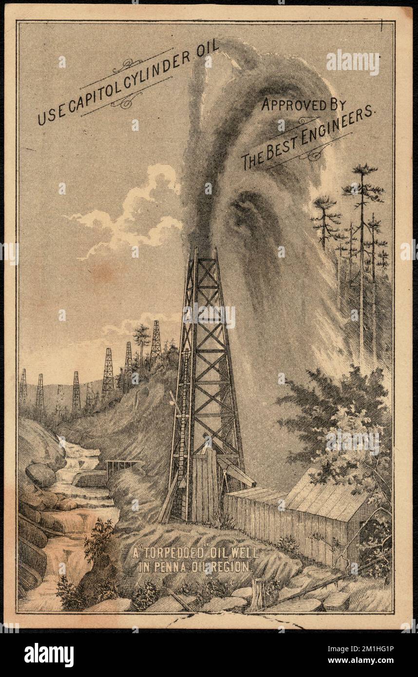 Drilling rigs 19th century hi-res stock photography and images - Alamy