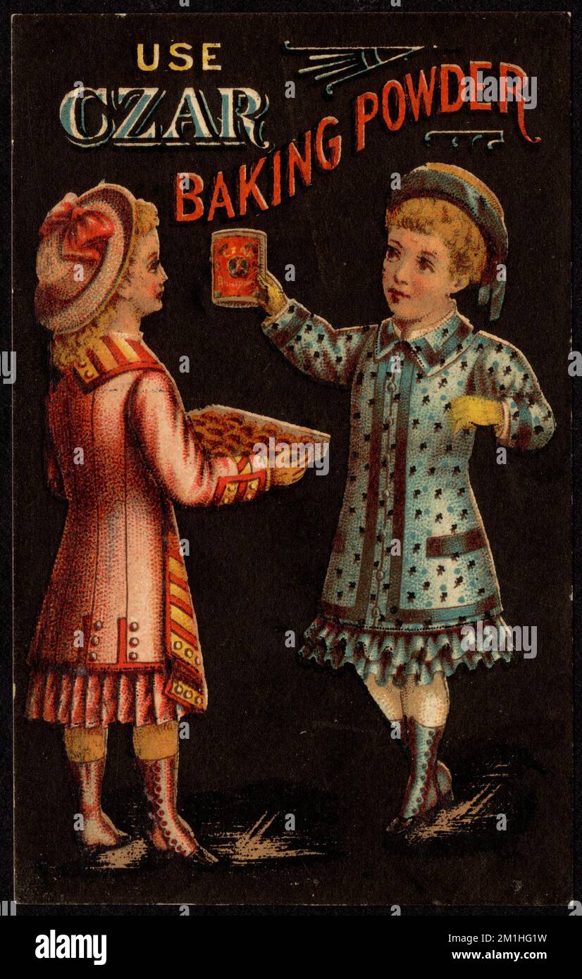 Use czar baking powder hi-res stock photography and images - Alamy