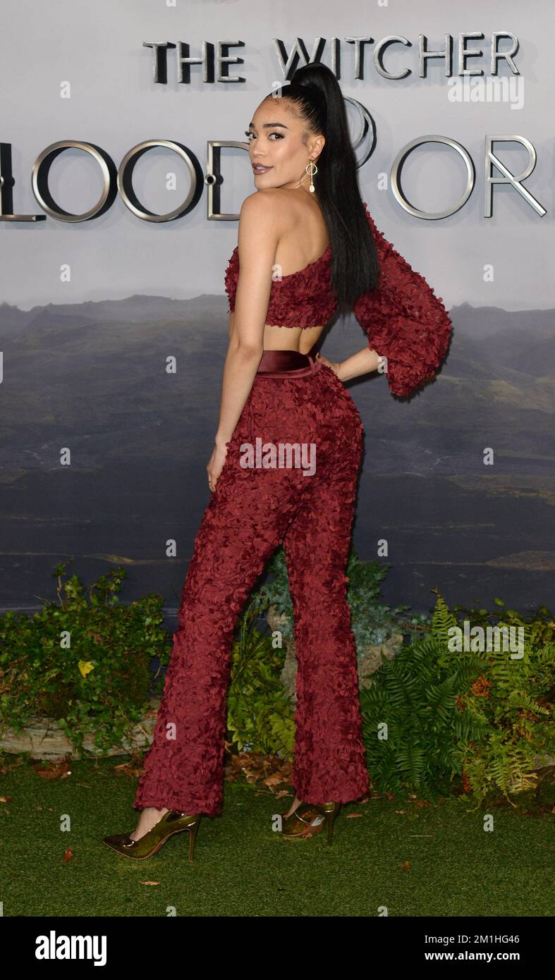 Photo Must Be Credited ©Alpha Press 078237 12/12/2022 Cassie Clare The Witcher Blood Origin ...