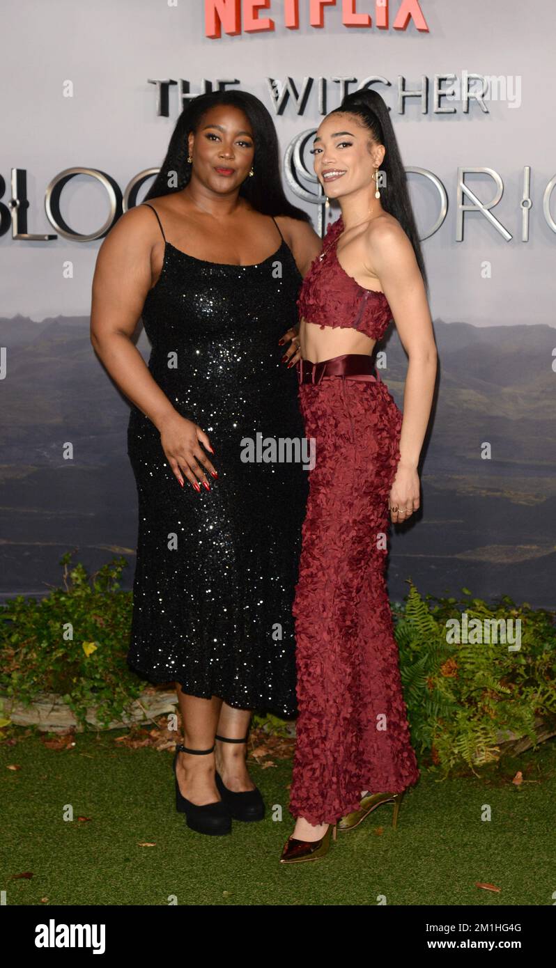 Photo Must Be Credited ©Alpha Press 078237 12/12/2022 Cassie Clare The Witcher Blood Origin ...