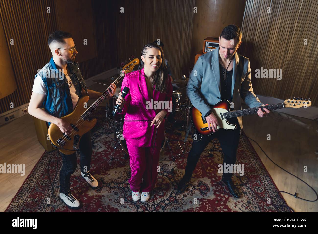 Band session hi-res stock photography and images - Alamy