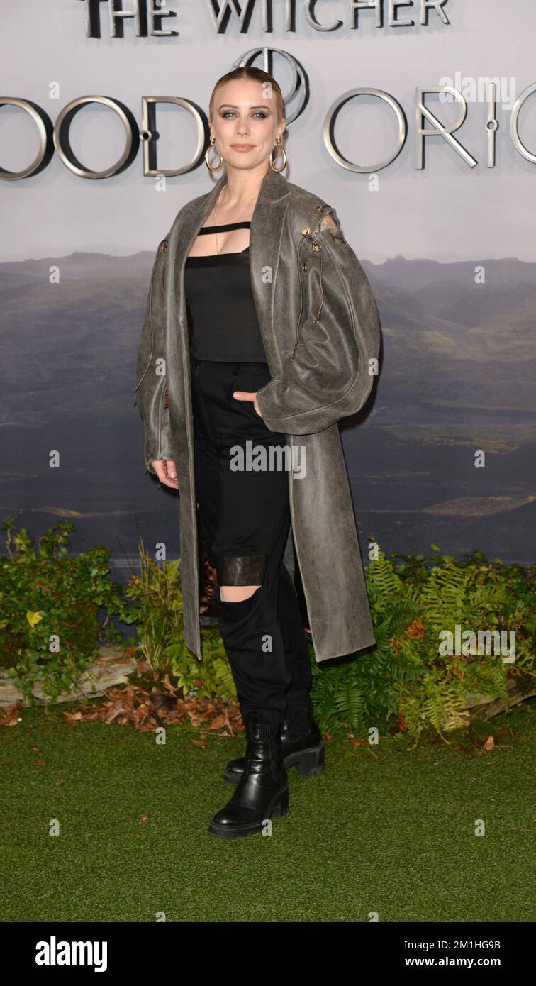 Photo Must Be Credited ©Alpha Press 078237 12/12/2022 Julia Hardy The Witcher Blood Origin ...