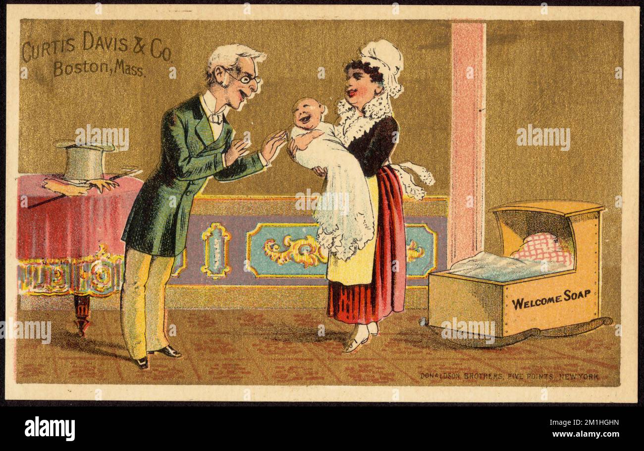 Welcome Soap - Curtis, David & Co, Boston, Mass. , Adults, Infants ...