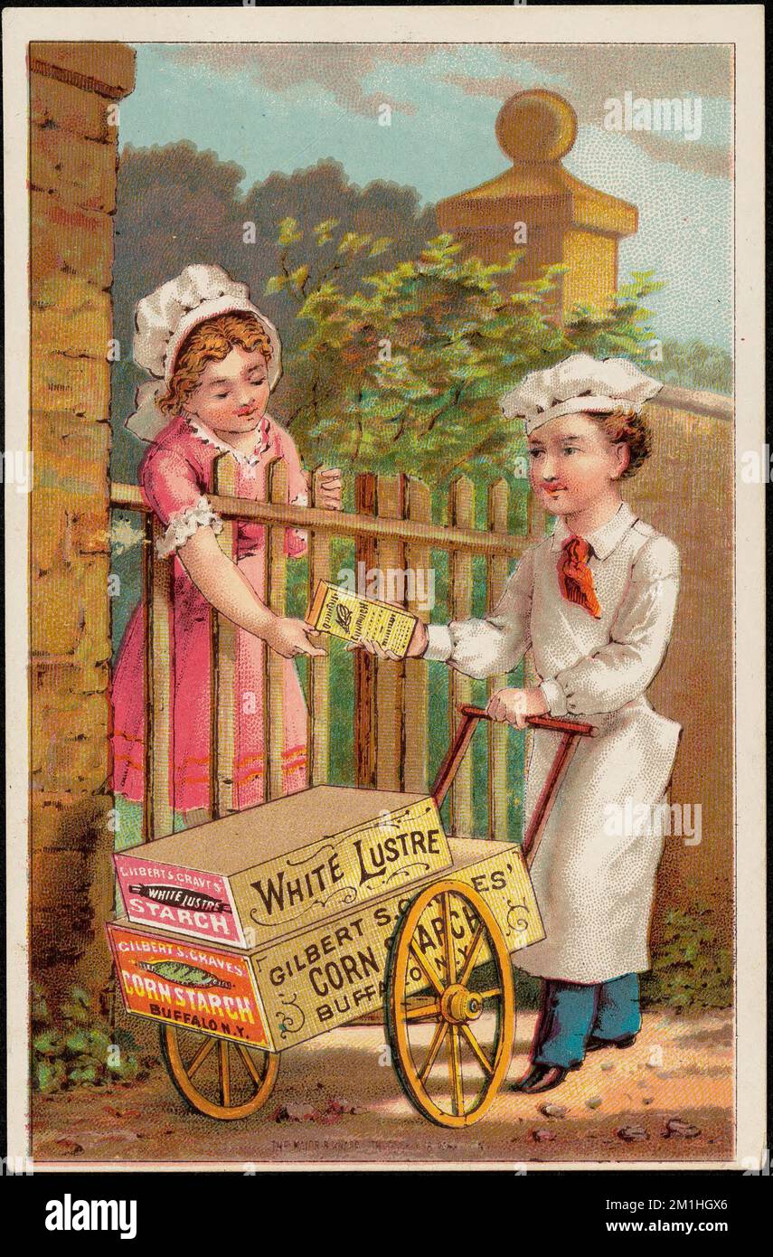 White Lustre, Gilbert S. Graves' Corn Starch , People, Starch industry ...